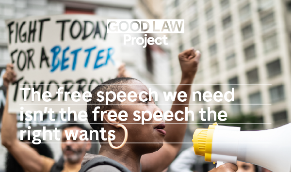 The free speech we need isn’t the free speech the right wants | Good ...